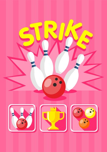 Colorful tropical template Royalty Free Vector Image