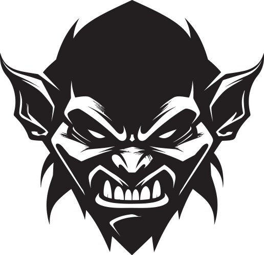 Diabolicaldwarf cartoon evil goblin goblingloom Vector Image