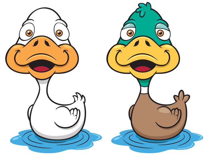 Duck Royalty Free Vector Image - VectorStock