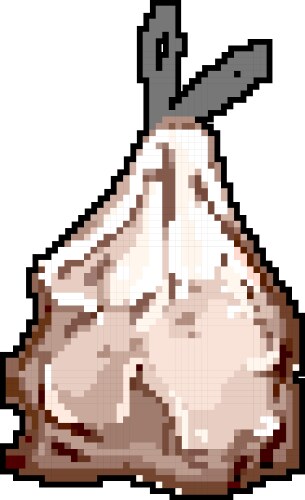 Dustbin trash bin garbage game pixel art Vector Image