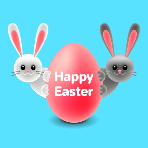 Yellow chicken in egg isolated on white Royalty Free Vector