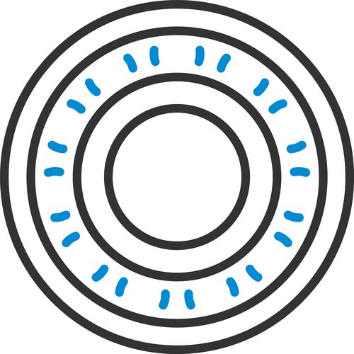 Bearing icon Royalty Free Vector Image - VectorStock