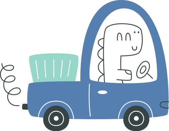 Dinosaur Car Vector Images (over 1,200)