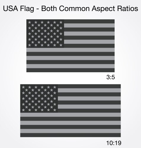 American Flag Grayscale Vector Images (98)