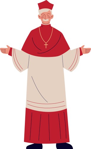 Cardinal Priest Catholic Vector Images (over 490)