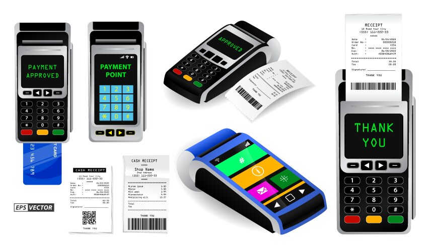 Pos Machine Vector Images (over 8,700)