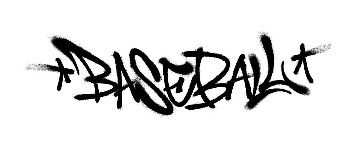 Graffiti numbers Royalty Free Vector Image - VectorStock