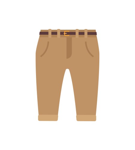 Mens trousers icon cartoon Royalty Free Vector Image