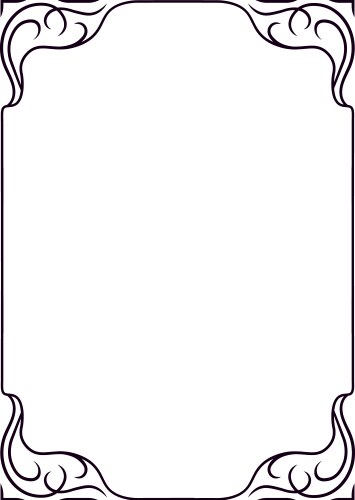 Simple Corner Scroll Borders Free: Scroll Clipart Ornamental Scroll