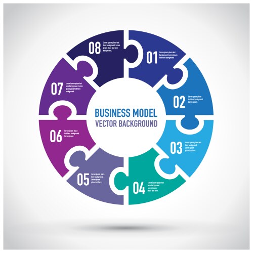 Effective business model concept icon Royalty Free Vector