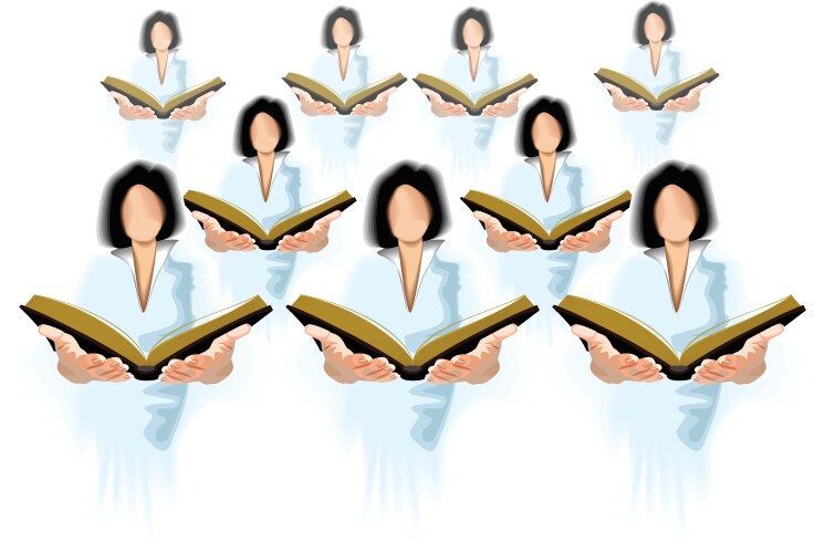 Choir Vector Images (over 7,500)