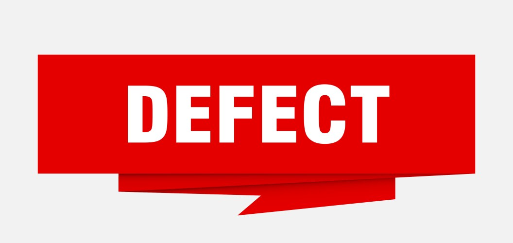 Defect Royalty Free Vector Image - VectorStock
