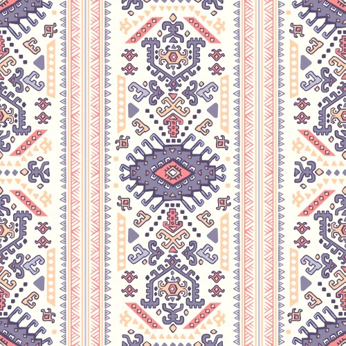 Tribal ethnic corner pattern Royalty Free Vector Image