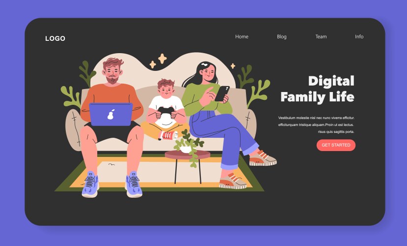 Family Life Vector Images (over 74,000)