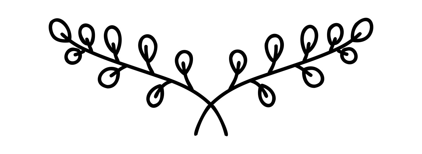 Tree Filigree Vines Vector Images (68)