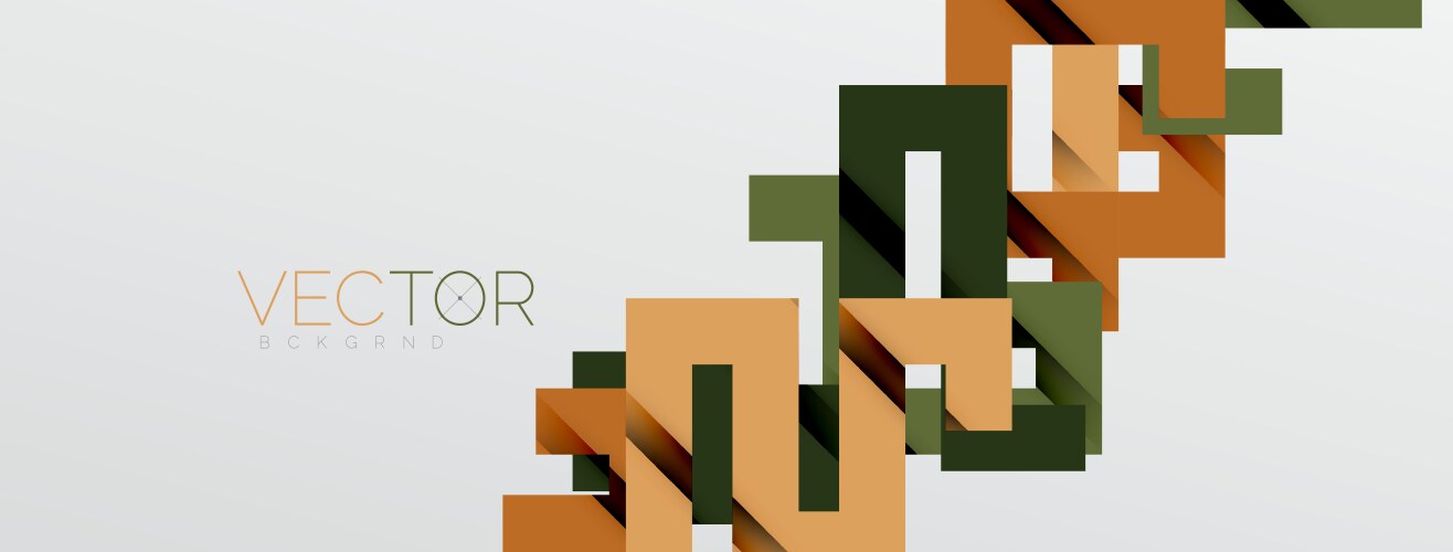 Color bend lines with shadow texture effect Vector Image