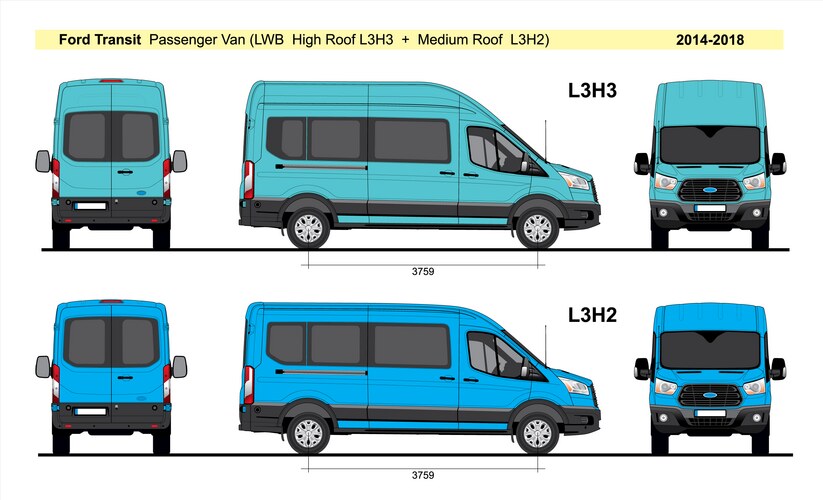 Ford Transit Vector Images (over 110)