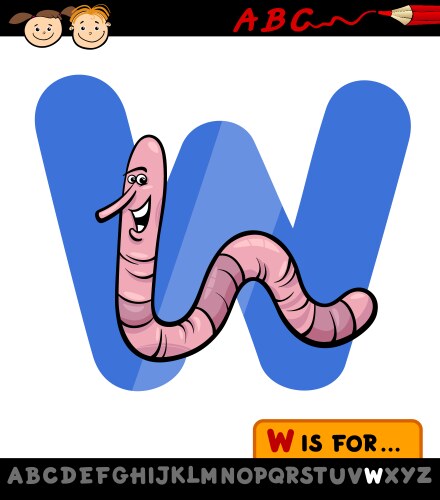 Letter W Cartoon Vector Images (over 1,200)