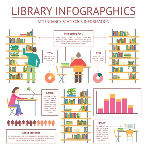 Infographic Library Vector Images (over 7,400)