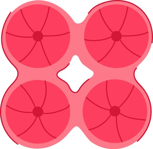 Water ice cube tray cartoon Royalty Free Vector Image