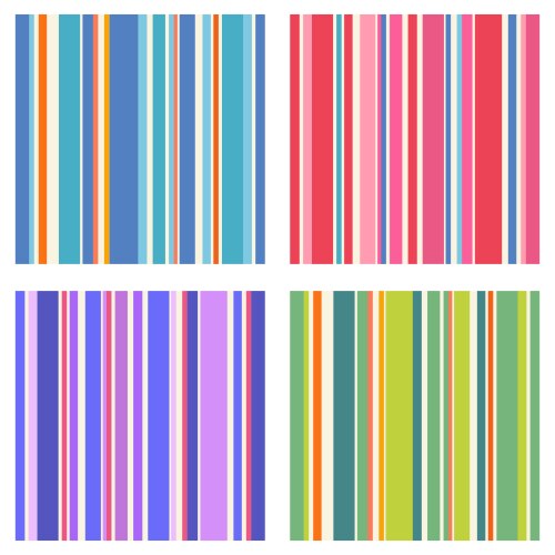 Seamless color stripes background Royalty Free Vector Image