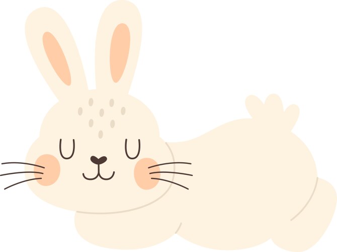 Sleeping Rabbit Vector Images (over 2,000)