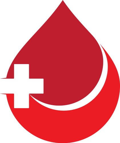 Blood logo Royalty Free Vector Image - VectorStock