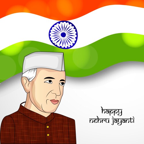 Jawahar lal nehru Vector Images & Graphics for Commercial Use | VectorStock