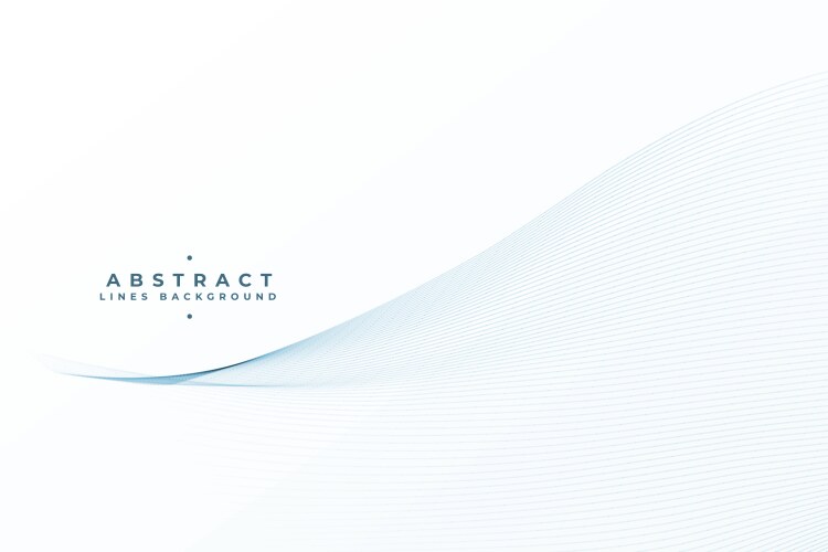 Line style modern curvy outline background design Vector Image