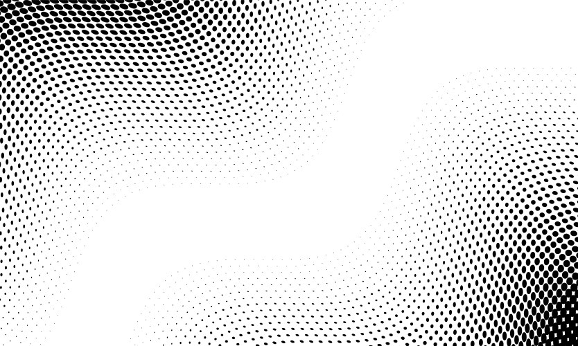 Holographic Gradient Halftone Dots Background Vector Image