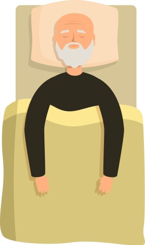 Elderly Sleeping Vector Images (over 620)