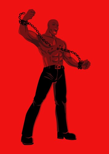 Cartoon Strongman Vector Images (over 1,100)