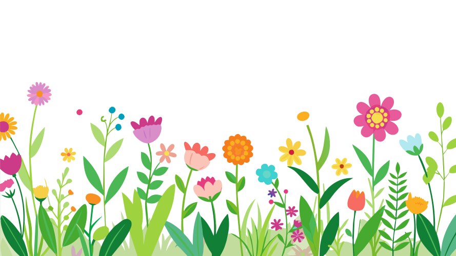 Horizontal Floral Border Vector Images (over 9,200)