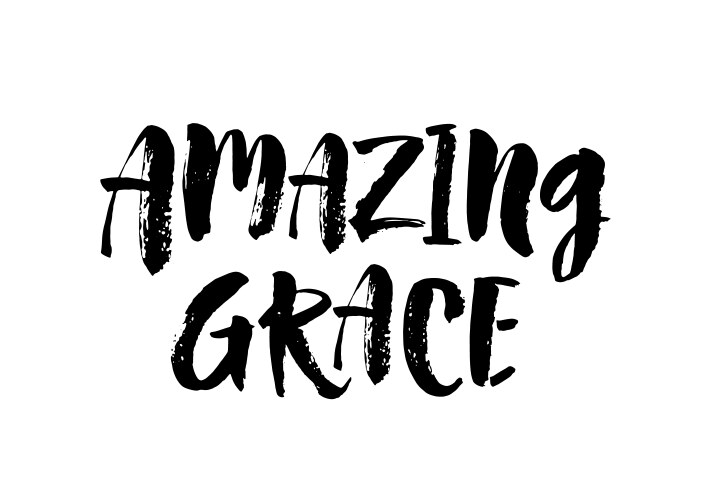 Grace Calligraphy Lettering Vector Images (over 1,100)