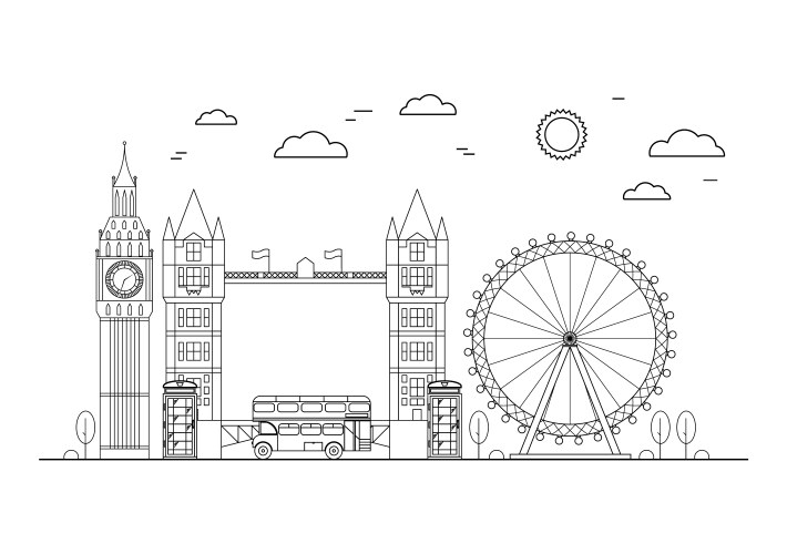 London Bus Outline Vector Images (over 670)