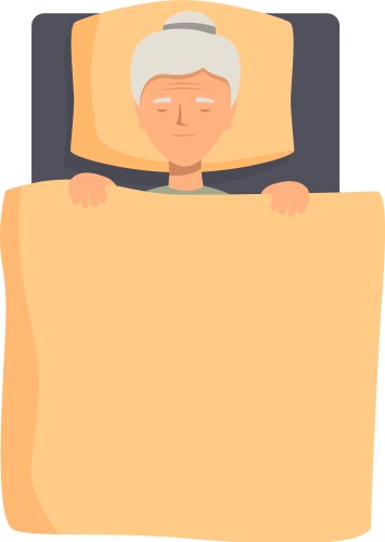 Elderly Sleeping Vector Images (over 640)