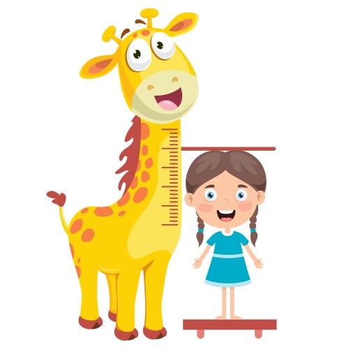 Long and short Royalty Free Vector Image - VectorStock