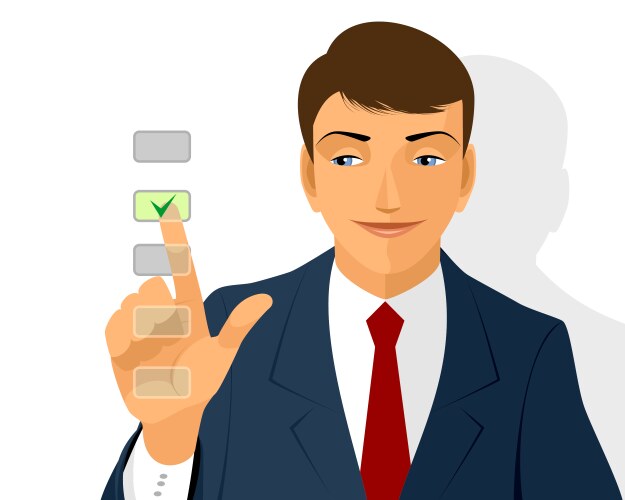 Balancing priorities Royalty Free Vector Image