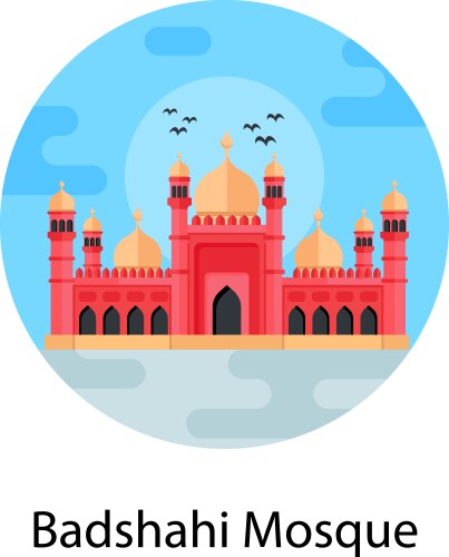 Badshahi Mosque Architecture Vector Images (over 110)