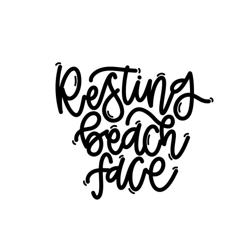 Bikini season summer Royalty Free Vector Image