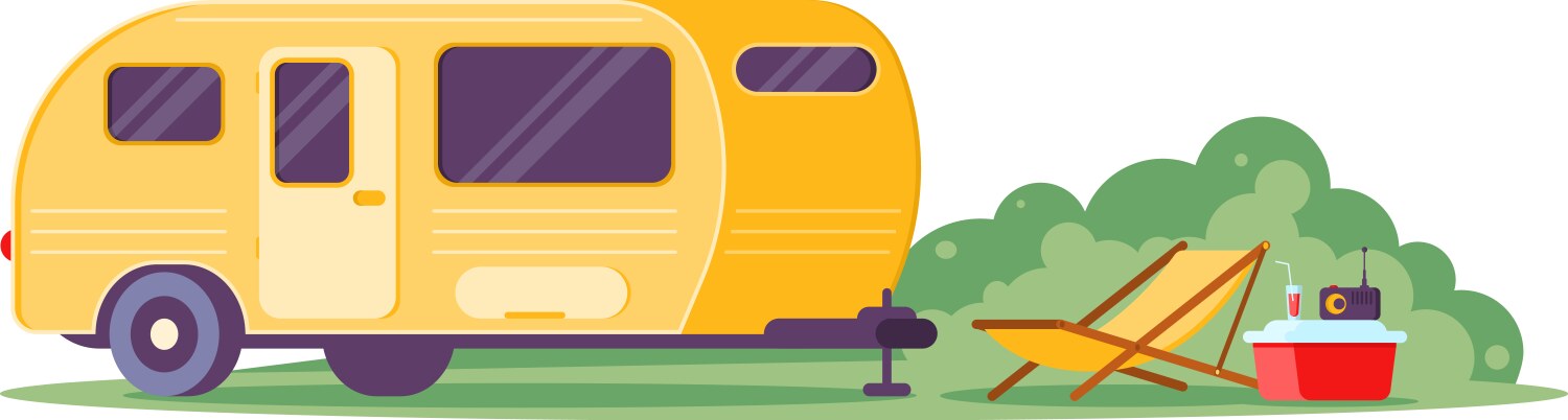Camping Trailer Vector Images (over 13,000)