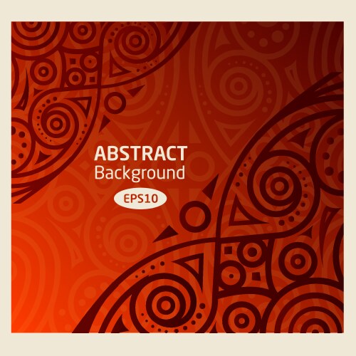African background design Royalty Free Vector Image