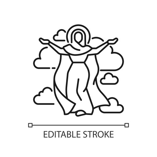 Virgin mary logo Vector Images & Graphics for Commercial Use | VectorStock