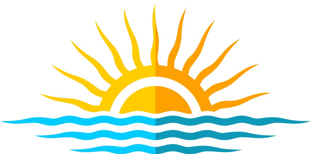 Sun And Sea Logo Sun And Sea Logo Design Template | Free Design
