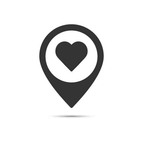 Heart logo design Royalty Free Vector Image - VectorStock