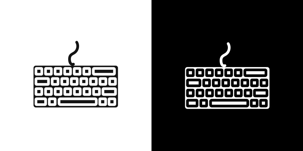 Keyboard Outline Vector Images (over 23,000)
