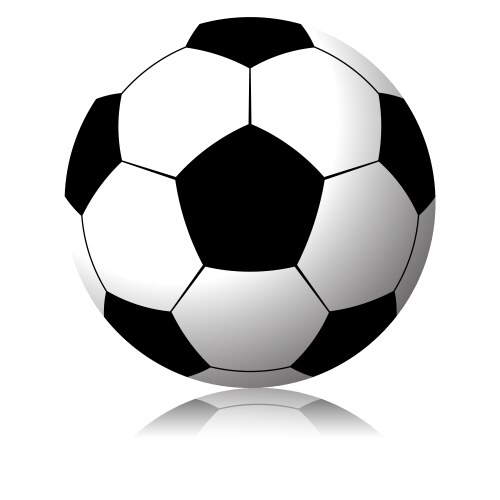 Football ball Royalty Free Vector Image - VectorStock