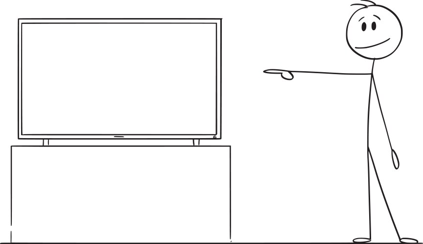 Stickman Presenting Vector Images (over 420)