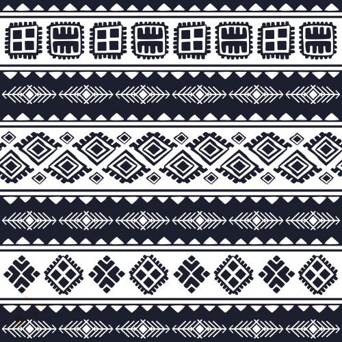Tribal vintage ethnic pattern seamless Royalty Free Vector