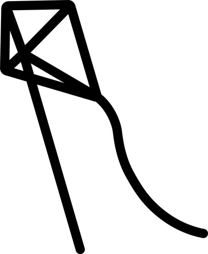 Kite Outline Vector Images (over 3,000)